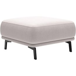 Sch&ouml;ner Wohnen Kollektion Polsterhocker "Tossa, smarte Erg&auml;nzung f&uuml;r dein Wohnzimmer, Breite 73 cm", wei&szlig;, B:73cm H:43cm T:73cm, 100% Polyester, SCH&Ouml;NER WOHNEN-KOLLEKTION, Hocker, Polsterhocker, Flexibler Komfort, edle Optik & saugroboterfreundlich