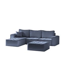 Fun M&ouml;bel ECKSOFA Sande In Raven
