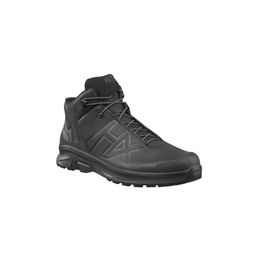 Sneaker HAIX "CONNEXIS(R) Go GTX LTR mid", Herren, Gr. 6,5, schwarz, Obermaterial: 100% Rindsleder Leather cow., Schuhe Sneaker
