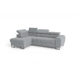 Fun M&ouml;bel ECKSOFA Bastien Mit Schlaffunktion