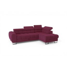 Fun M&ouml;bel ECKSOFA Bastien Mit Schlaffunktion