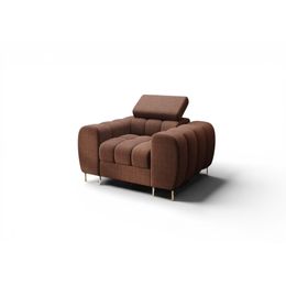 Fun M&ouml;bel SESSEL Bastien In Stoff Gemma