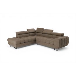 Fun M&ouml;bel ECKSOFA Bastien Max Mit Schlaffunktion