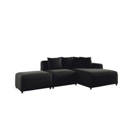 Fun M&ouml;bel ECKSOFA Megan Xs In Stoff Salvador