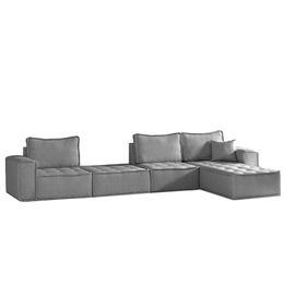 Fun M&ouml;bel ECKSOFA Sande Xl In Raven