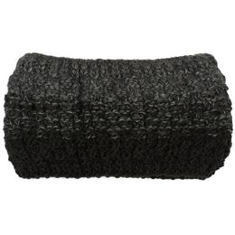 Stirnband styleBREAKER "2-Farbiges Ombr&eacute; Strick Stirnband", Damen, schwarz (schwarz, dunkelgrau), Obermaterial: 85% Polyacryl PAN. 15% Polyamid PA., Modisch, M&uuml;tzen Stirnband