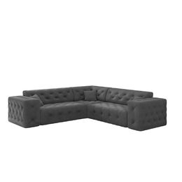 Fun M&ouml;bel ECKSOFA Chantal In Moly