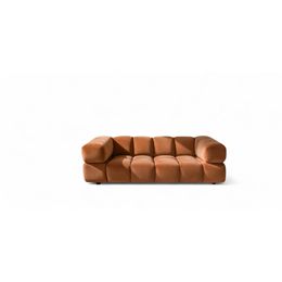 Fun M&ouml;bel SOFA 3-sitzer Blanche In Bluvel