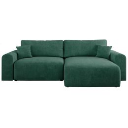 ECKSOFA NELSON Gr&uuml;n Struktur