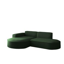 Fun M&ouml;bel ECKSOFA Palma Xs Ottomane Opera Velvet