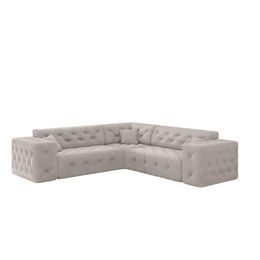 Fun M&ouml;bel ECKSOFA Chantal In Moly