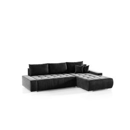 Fun M&ouml;bel ECKSOFA Vogar In Monolith
