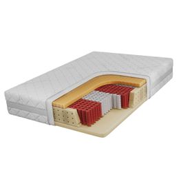 TASCHENMATRATZE RINALI - 160/200 - H3 - Sivo