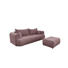 Fun M&ouml;bel SCHLAFSOFA Anike Inkl. Polsterhocker