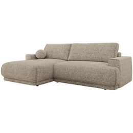 ECKSCHLAFSOFA RINA L Beige Strukture - links