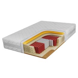 TASCHENMATRATZE ELORI - 120/200 - H3/H4 - Sivo