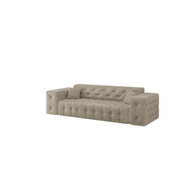 Fun M&ouml;bel SOFA 3-sitzer Chantal In Moly