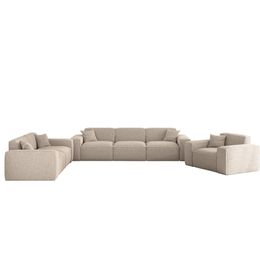 Fun M&ouml;bel SOFASET Celes Premium 3-2-1 In Sven