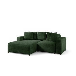 Fun M&ouml;bel ECKSOFA Megan Xs In Stoff Poso