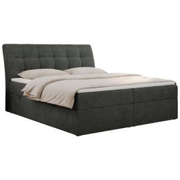 BOXBETT DIEGOS 120/200 Dunkelgrau Struktur - H4