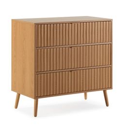 KOMMODE 80/80/40 Lluvia Eiche