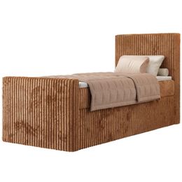 BOXBETT TILIANO DUO 90/200 - Orange Cord - H4 - Topper T25 - Rechts Seite