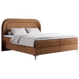 BOXBETT EIRA 120/200 Orange Struktur - H3