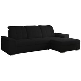 ECKSOFA MADRITO L - Schwarz Boucle - Rechts