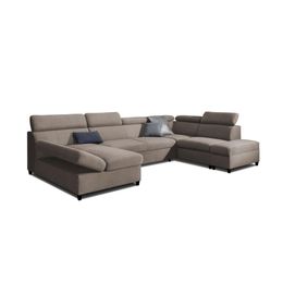 Fun M&ouml;bel WOHNLANDSCHAFT Schlafsofa Anton