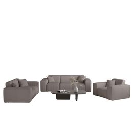 Fun M&ouml;bel SOFASET Celes Premium 3-2-1 Stoff Scala