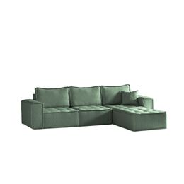 Fun M&ouml;bel ECKSOFA Sande In Raven