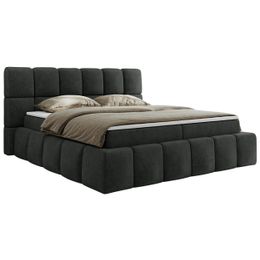 BOXBETT NIRA 120/200 - Dunkelgrau Strukture - H4