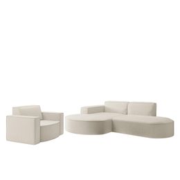 Fun M&ouml;bel SOFASET Palma Ecksofa Sessel Ascot