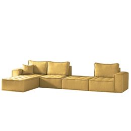 Fun M&ouml;bel ECKSOFA Sande Xl In Raven