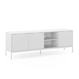TV-ELEMENT Auri 3 t&uuml;ren Wei&szlig;