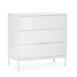KOMMODE 80/80/40 Auri Wei&szlig;