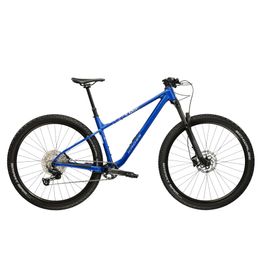 Mountainbike KROSS "KROSS Mountainbike Hardtail 29" Level X400 blau 12 G&auml;nge" Gr. 41, blau, schwarz, Fahrr&auml;der, Herren, 41cm, 29 Zoll (73,66cm) hinten: 29 Zoll (73,66cm), Rahmen aus Aluminium
