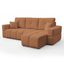 Fun M&ouml;bel ECKSOFA Denise Mit Schlaffunktion