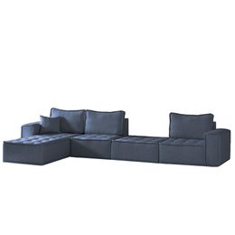Fun M&ouml;bel ECKSOFA Sande Xl In Raven