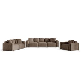 Fun M&ouml;bel SOFASET Megan 3-2-1 In Poso