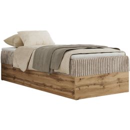 BOXBETT WOOD ZERO 90/200 - Hellbraun Cord - H4 - Topper Visco
