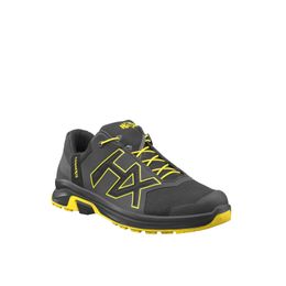 Sneaker HAIX "CONNEXIS(R) Go GTX low", Herren, Gr. 6,5, grau (grau, gelb), Obermaterial: 50% Textilmaterial TEXMAT. 50% sonstige Fasern AF., Schuhe Sneaker