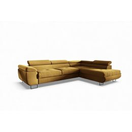 Fun M&ouml;bel ECKSOFA Declan Mit Schlaffunktion