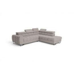 Fun M&ouml;bel ECKSOFA Bastien Max Mit Schlaffunktion