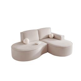 Fun M&ouml;bel ECKSOFA Arlet In Stoff Riviera