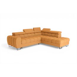 Fun M&ouml;bel ECKSOFA Bastien Max Mit Schlaffunktion