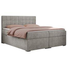 BOXBETT CARMEN 120/200 Hellgrau Struktur - H3