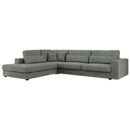 ECKSOFA Savona Grau Strukture - links