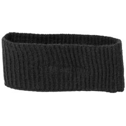 Stirnband styleBREAKER "Strick Stirnband Rippenmuster", Damen, schwarz, Obermaterial: 100% Polyester PES., Modisch, M&uuml;tzen Stirnband