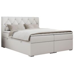 BOXBETT ALDA 120/200 Wei&szlig; Kunstleder - H3